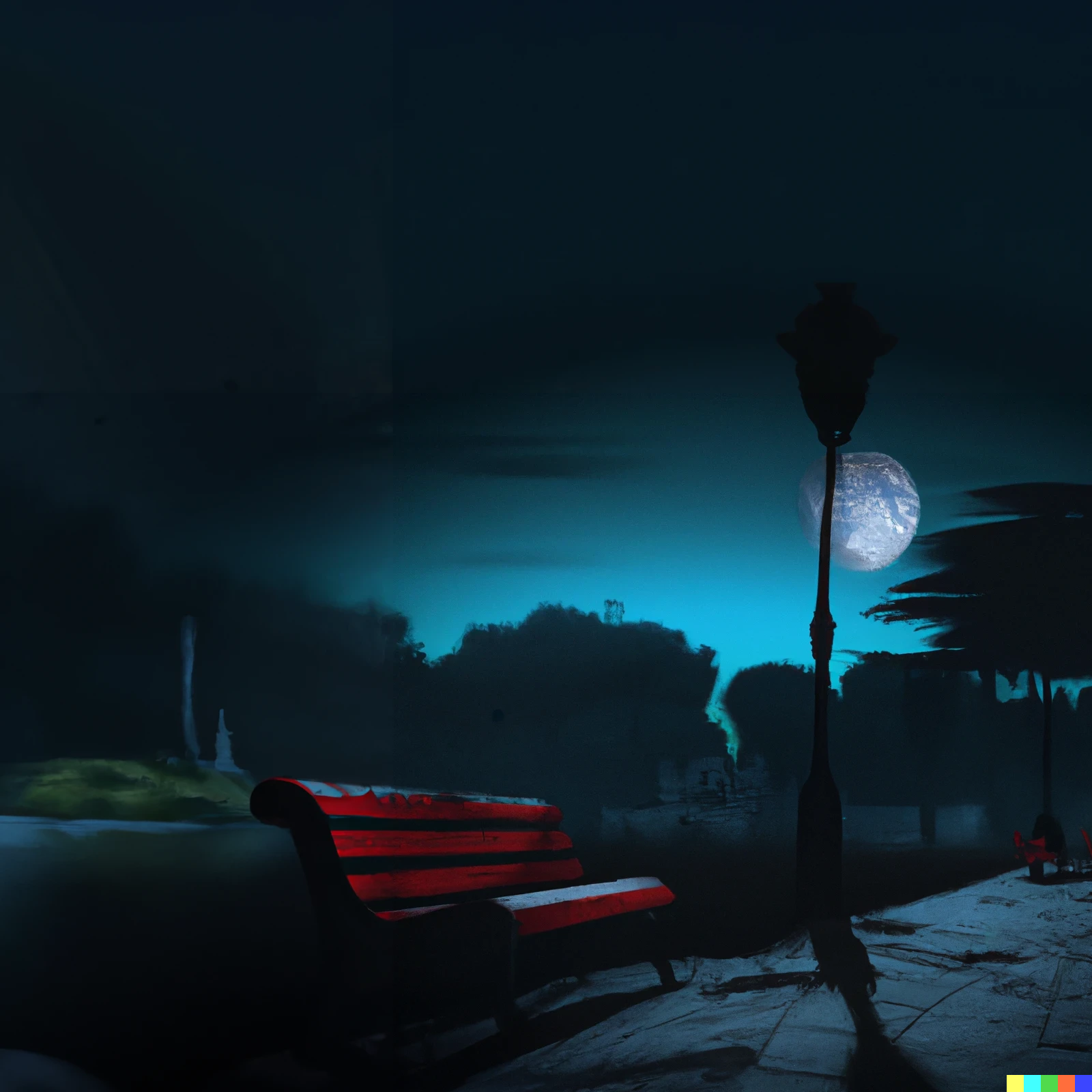 City Park at Night | Declan Thompson